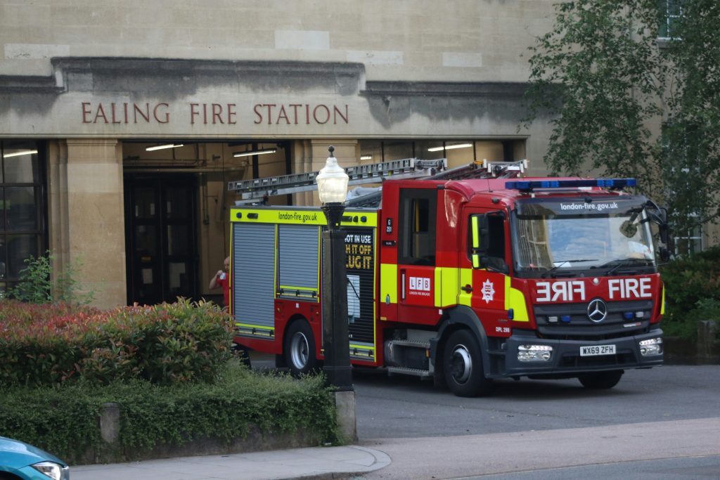 Construction site fire in Canning Town - Newham Voices