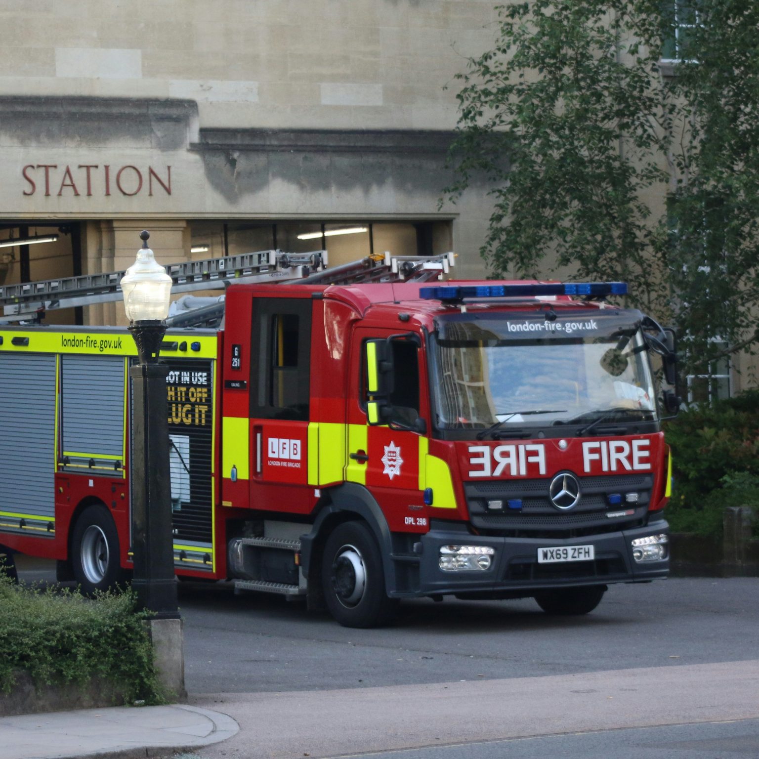 Construction site fire in Canning Town - Newham Voices