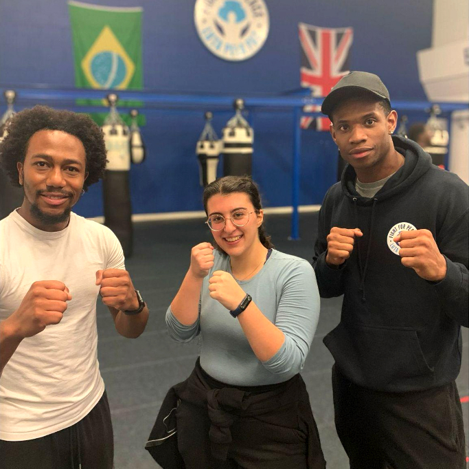 Ilenia lands a punch for art and women in sport - Newham Voices