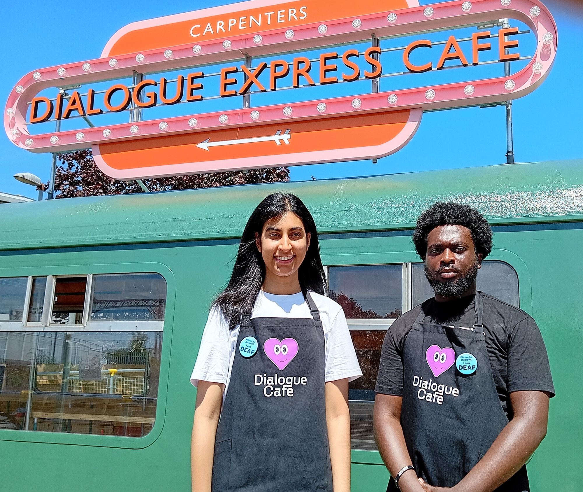 'Vibrant' deaf-led cafe opening at Carpenters Estate - Newham Voices